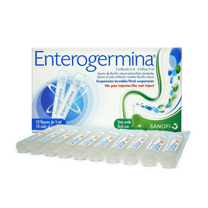 Enterogermina Hard Gelatin Capsules 12's