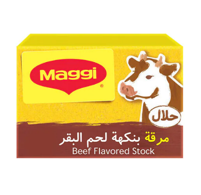 Nestle Maggi Beef Flavour Stock Bouillon Cubes 20g Pack of 24 in Gravy ...