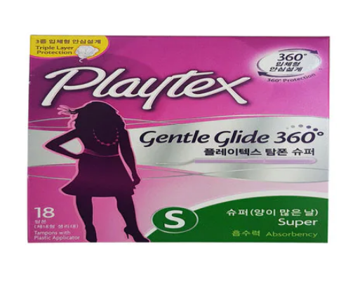 Playtex Tampon Gentle Glide 360 Super Tampons With Normal Applicator ...