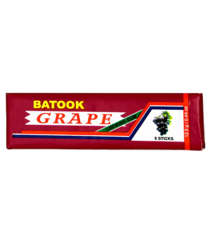 Batook Grape Flavoured Chewing Gum 12.5g