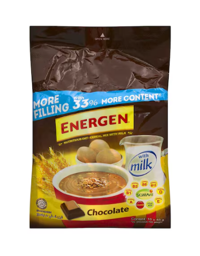 Energen Chocolate Cereals 30g Pack of 10