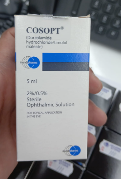 COSOPT Dorzolamide hydrochloride 5 ml