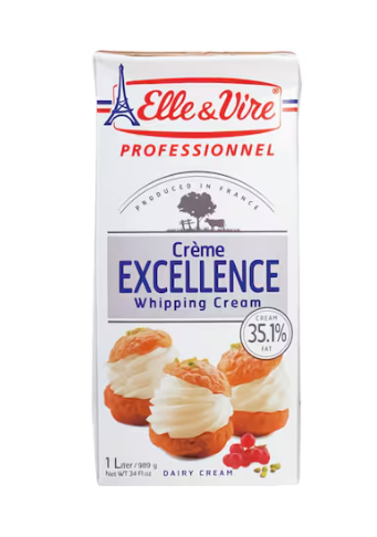Elle & Vire UHT Excellence Whipping Cream 1L