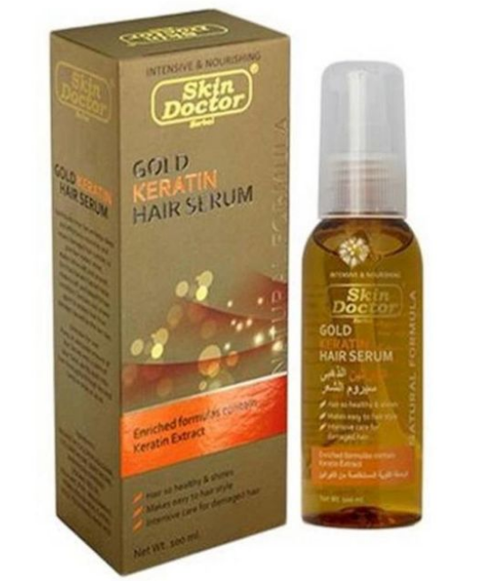 Skin Doctor Skin Doctor Keratin Hair Serum, 100 ml Gold in Hair ...