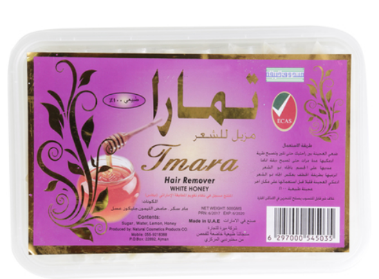 Tmara Hair Remover White Honey 500ml in Creams, Waxes & Gels - Dubai ...