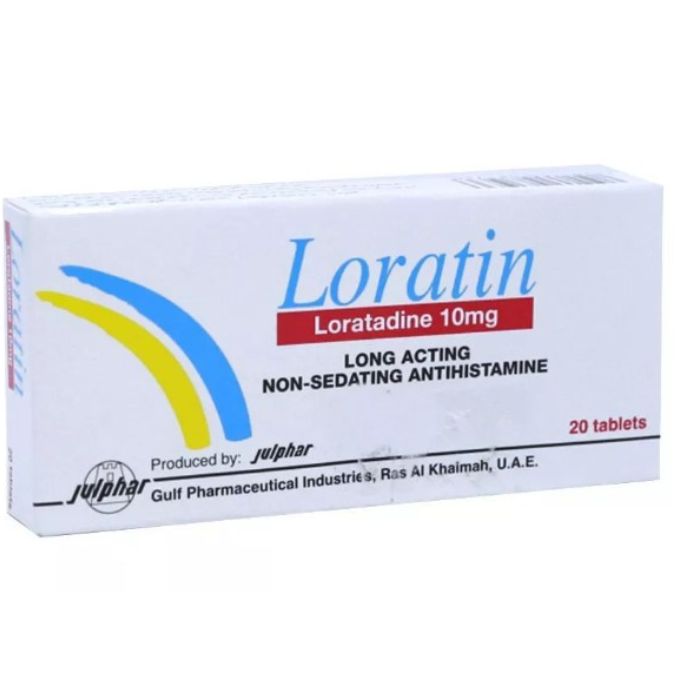 Loratin 10mg Tab 20s (10s Blister X 2)