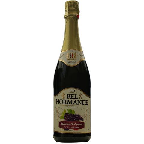 Bel Normande Non Alcoholic Sparkling Red Grape Juice 750ml in Long Life ...